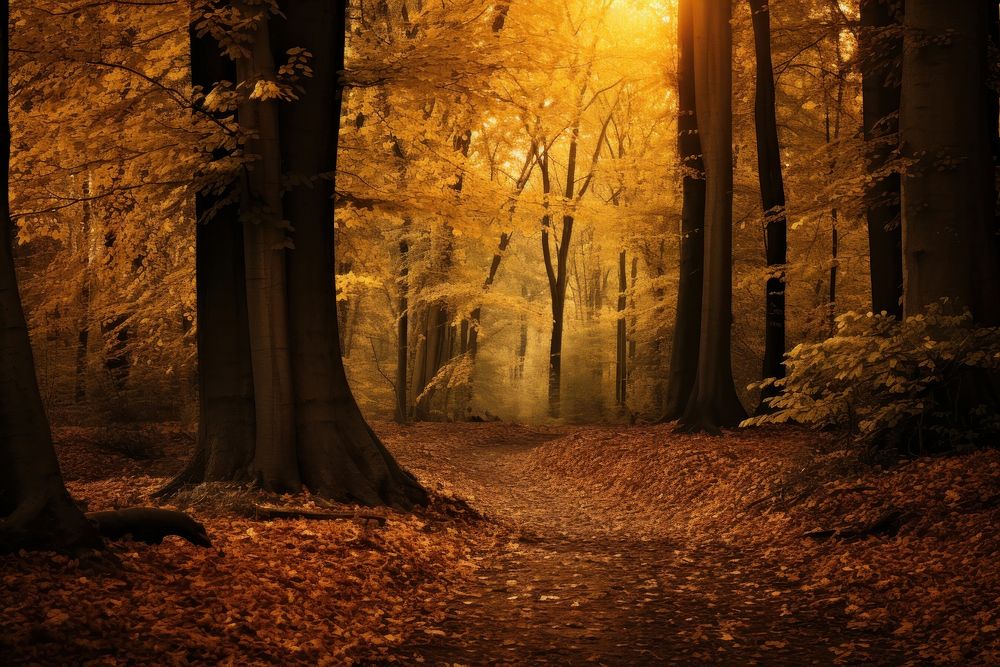 Autumn backdrops landscape forest. | Premium Photo - rawpixel