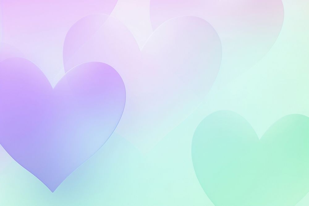 Cute heart shape backgrounds purple | Premium Photo Illustration - rawpixel