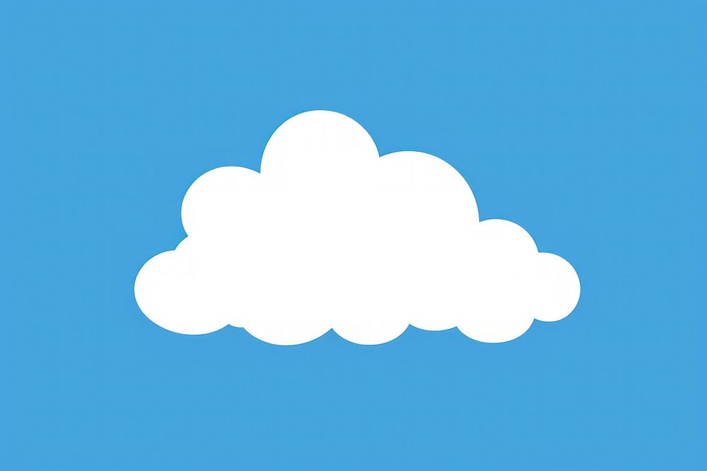 Cloud logo sky atmosphere. | Free Photo Illustration - rawpixel