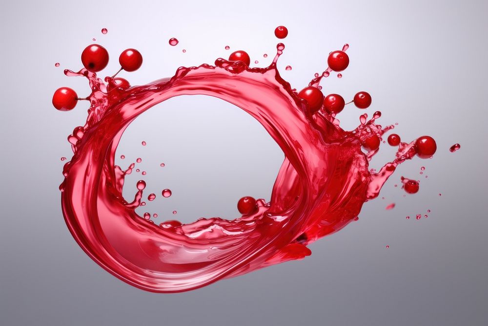 Cranberry juice splashing droplet red. | Free Photo Illustration - rawpixel