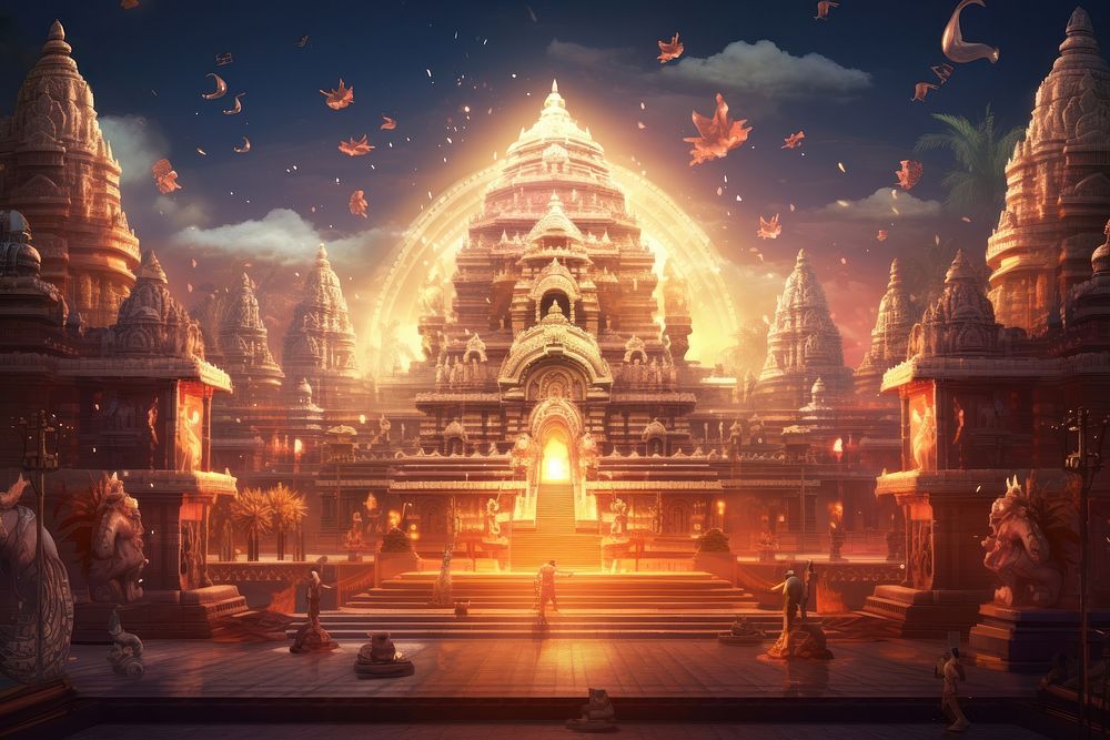 Hindu Temple Background Images | Free Photos, PNG Stickers, Wallpapers ...