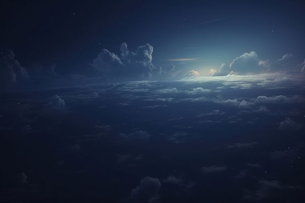 Night sky cloud backgrounds astronomy | Premium Photo Illustration ...