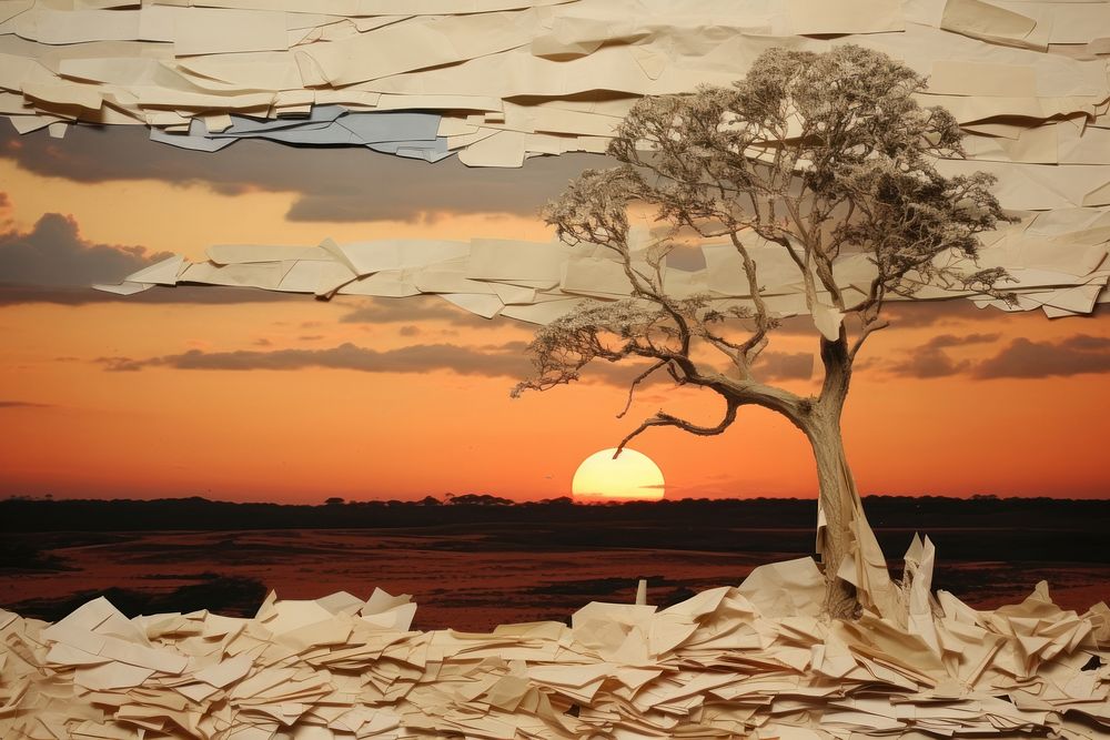 Torn paper being landscape outdoors | Premium Photo - rawpixel