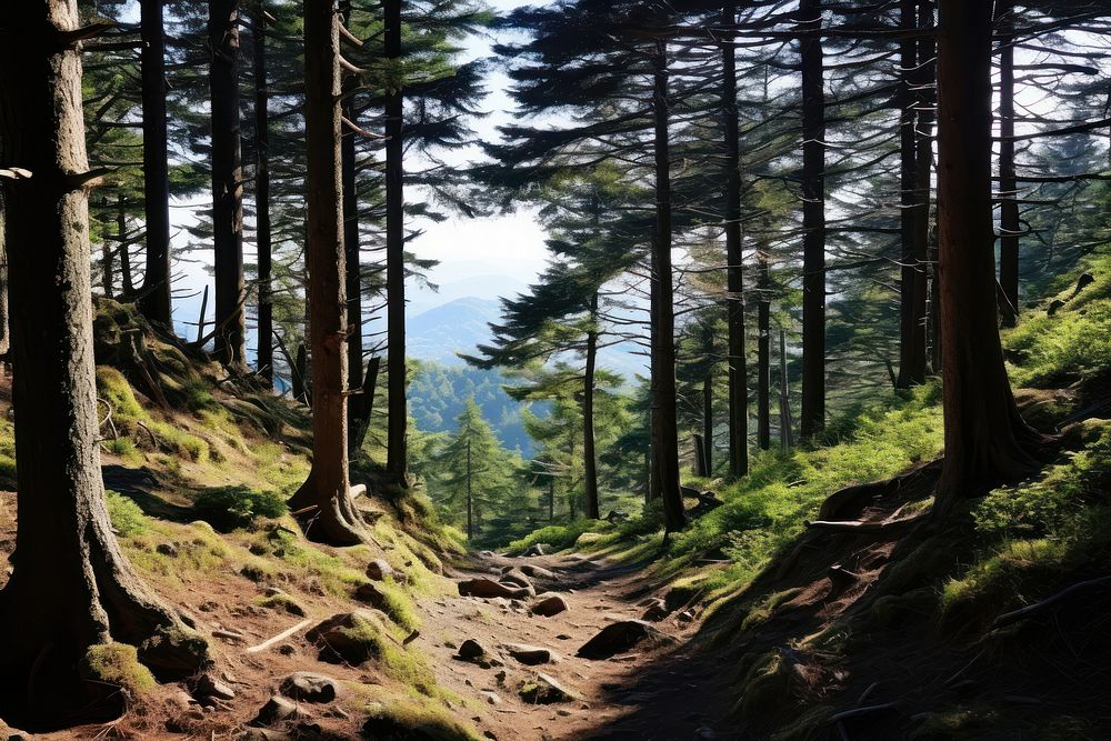 Forest wilderness vegetation landscape | Free Photo - rawpixel