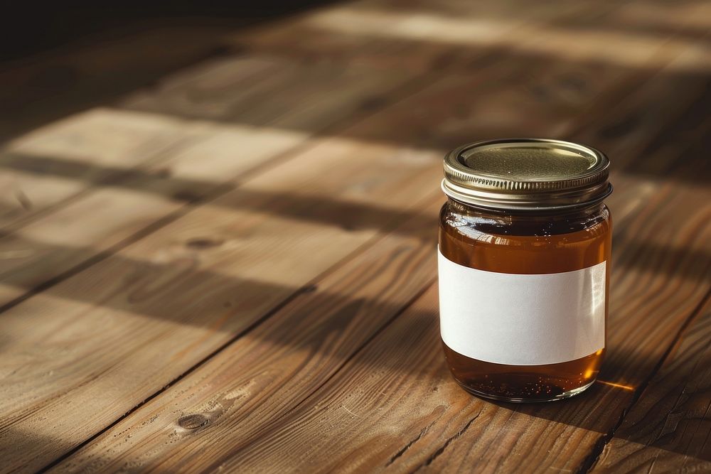 Jar wood refreshment container | Free Photo - rawpixel