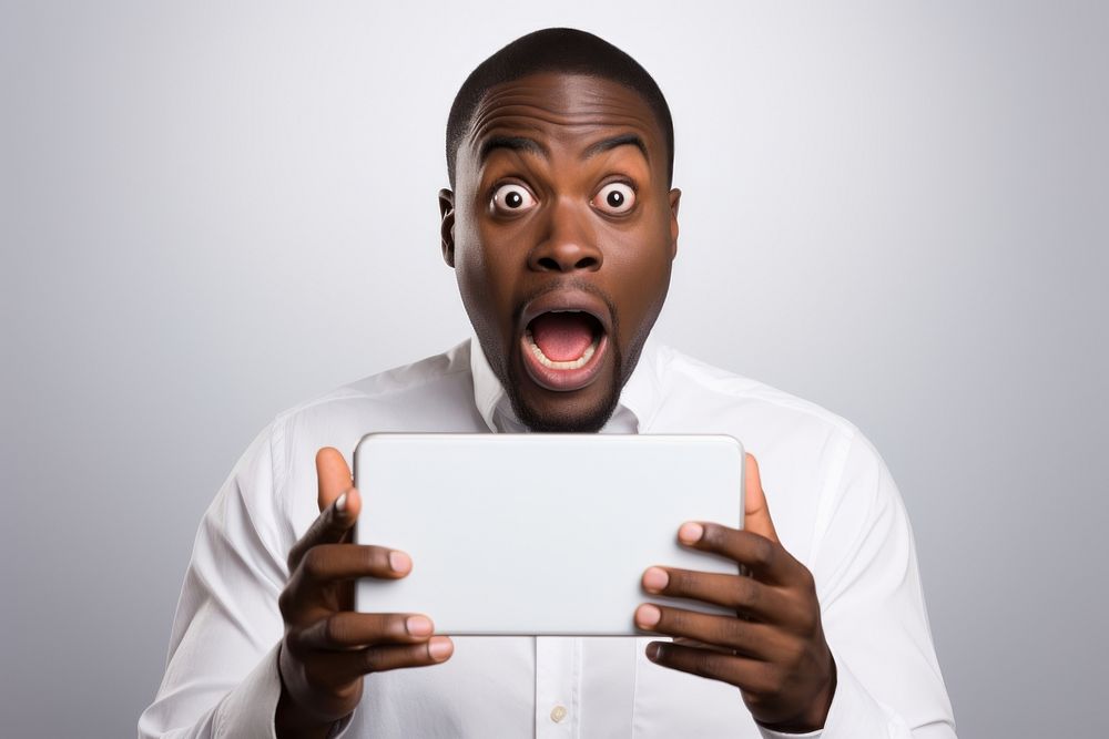 Computer screen face frustration. | Premium Photo - rawpixel