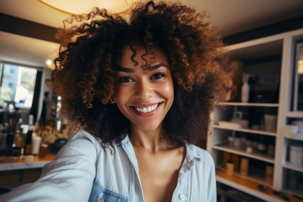Black Woman Happy Face Portrait Free Photo Rawpixel