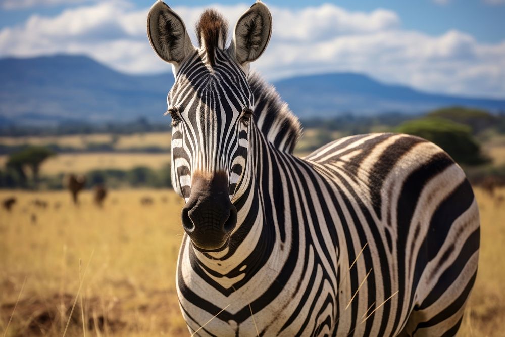 Zebra wildlife outdoors nature. | Premium Photo - rawpixel