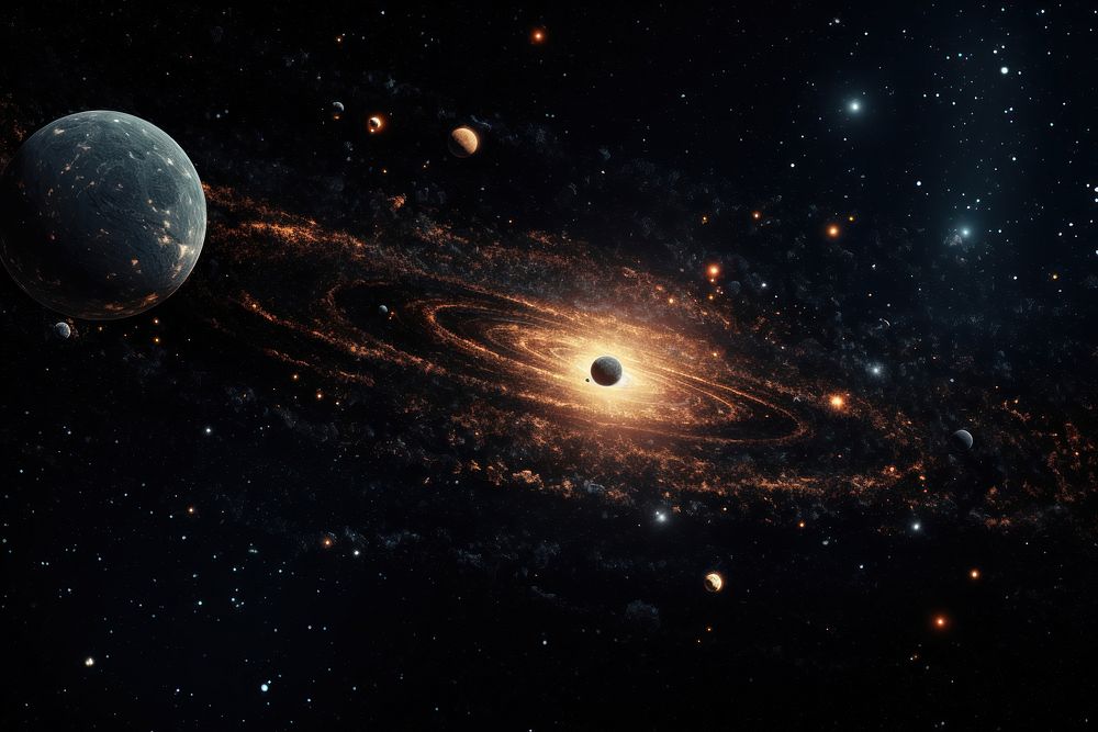 Solar system planet space astronomy | Free Photo Illustration - rawpixel
