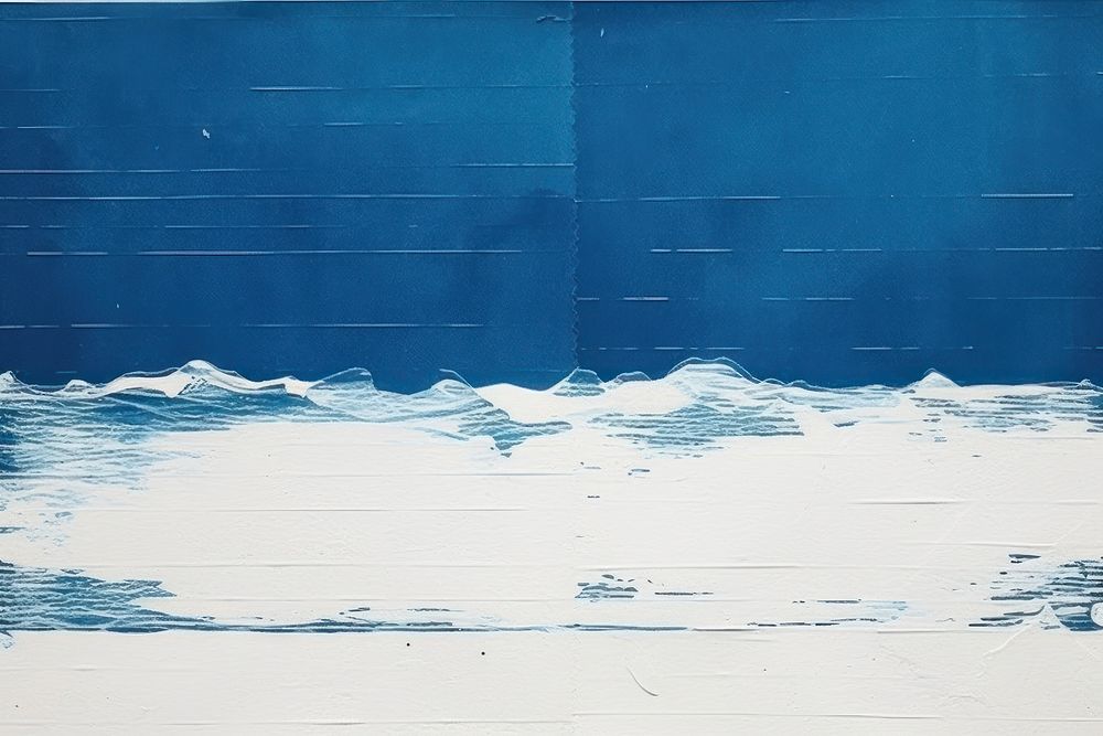 Blue sea art abstract painting. | Premium Photo Illustration - rawpixel