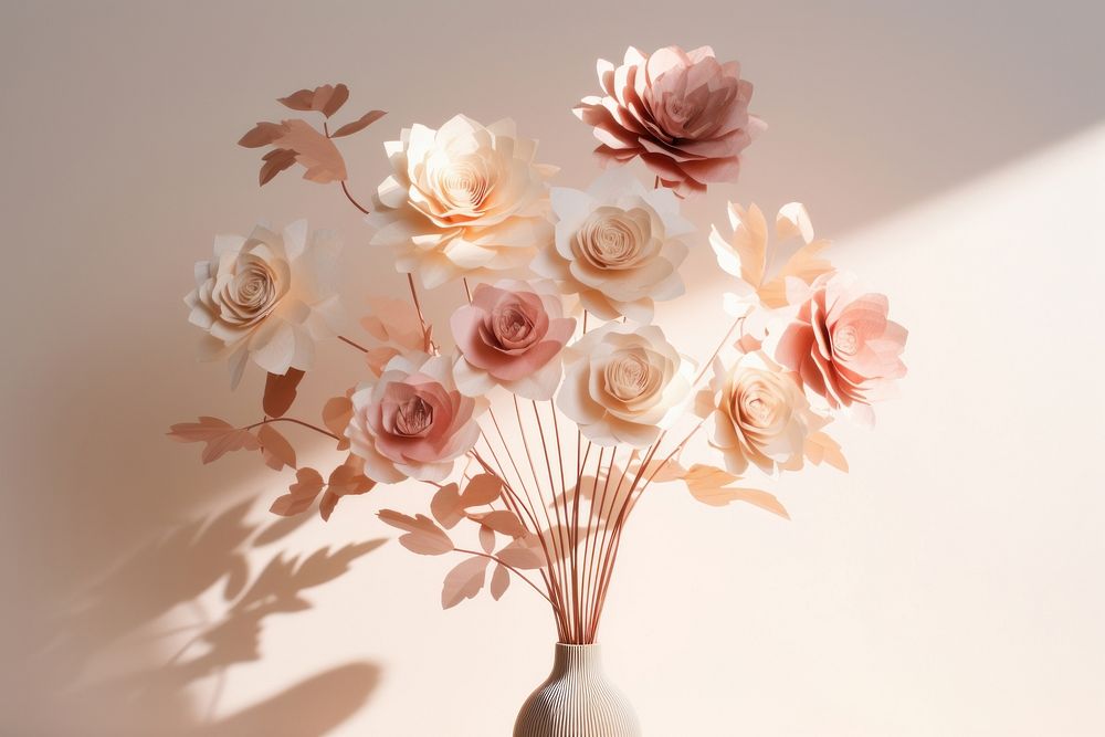 Flower paper bouquet petal plant | Free Photo - rawpixel