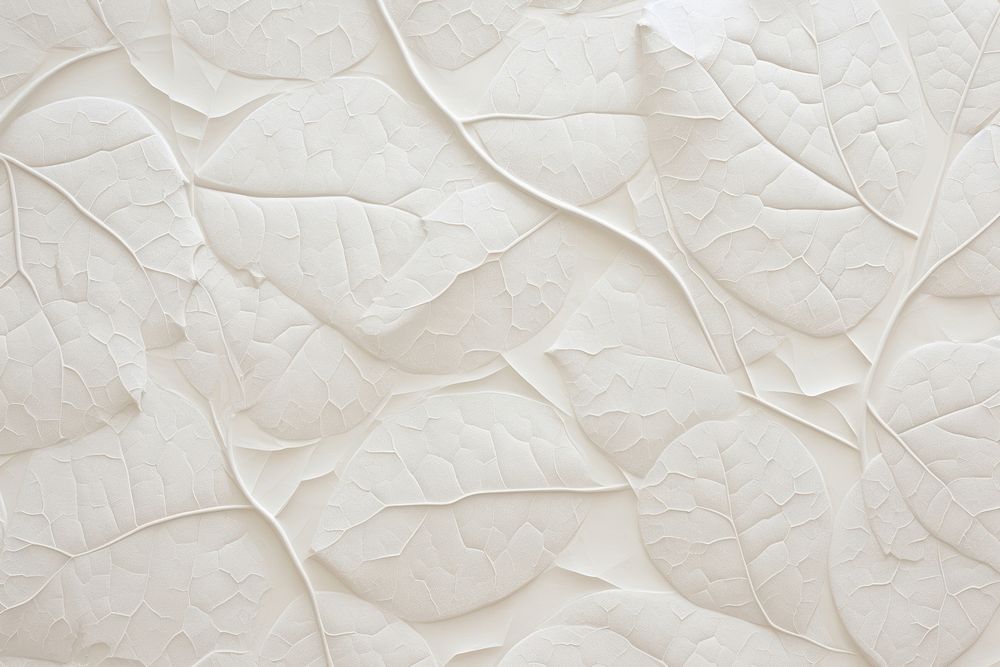 Leaf pattern white backgrounds textured. | Premium Photo - rawpixel