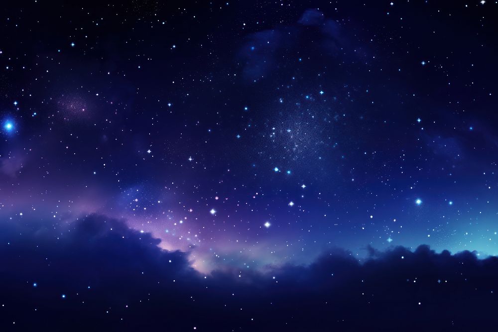 Beautiful space galaxy wallpaper astronomy | Premium Photo Illustration ...