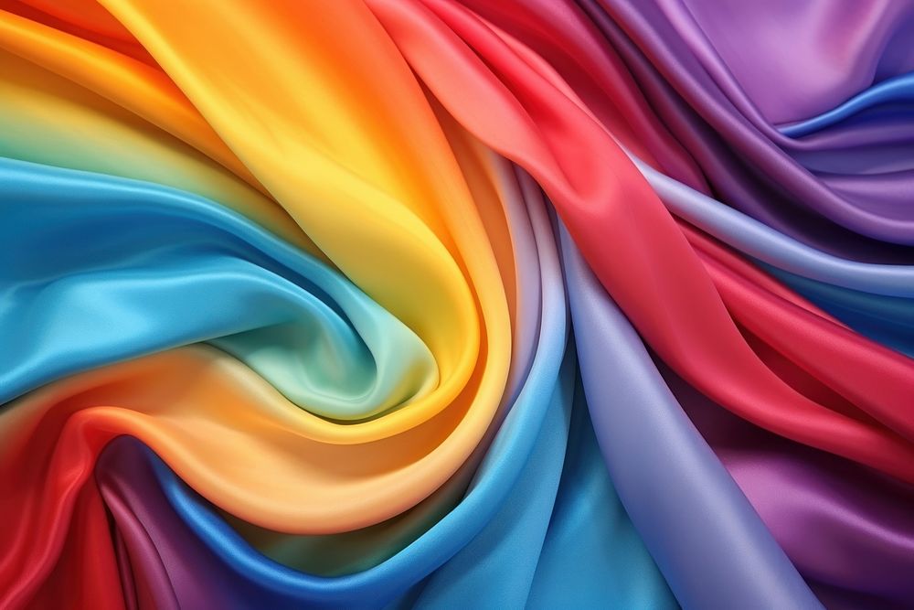 Colorful Silk rainbow scarf silk | Free Photo - rawpixel
