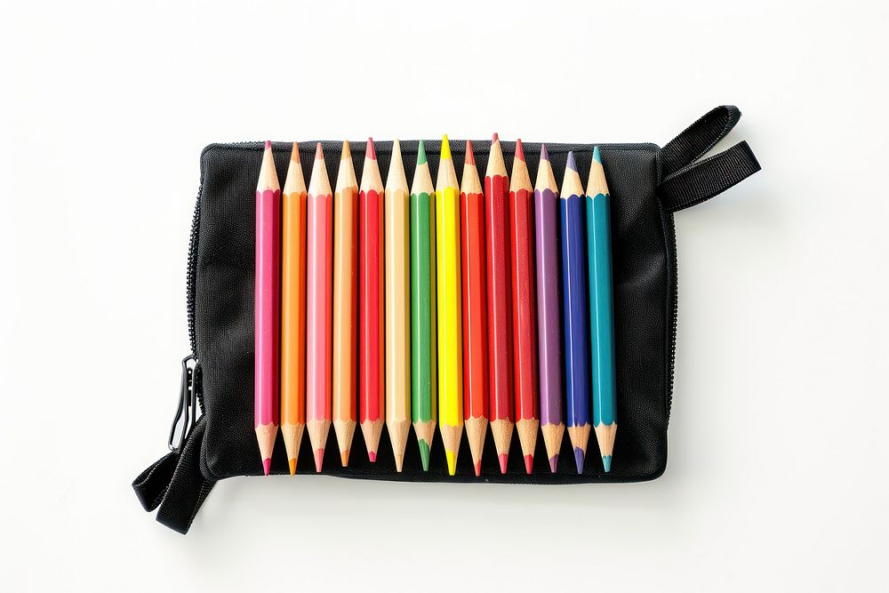 pencil box white background creativity | Premium Photo - rawpixel