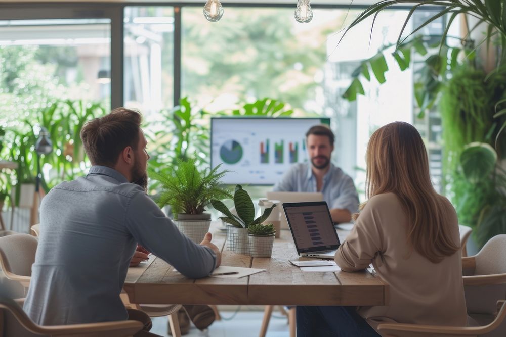 Conversation computer meeting laptop. | Premium Photo - rawpixel