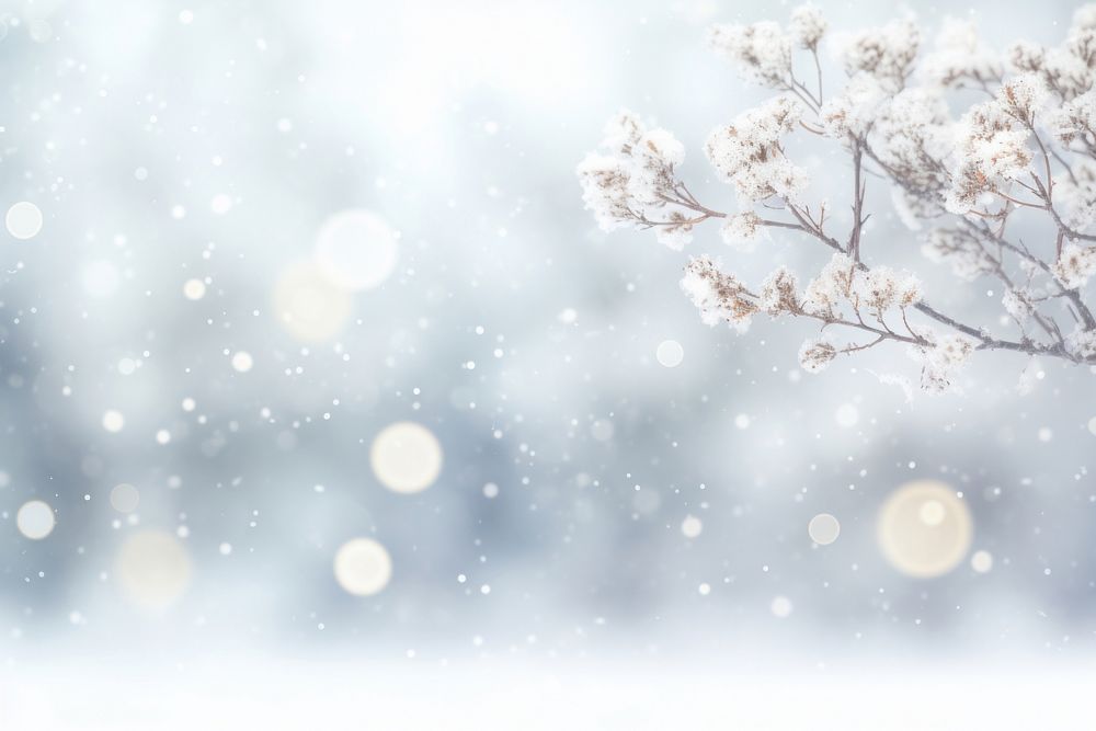 White snowy background backgrounds snowflake | Premium Photo - rawpixel