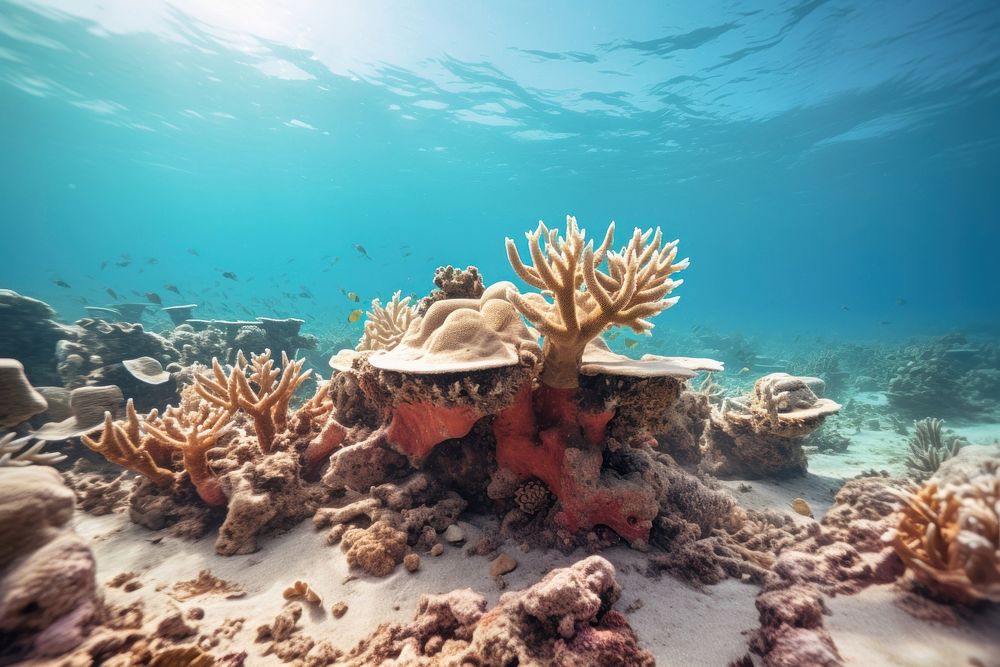 Dead coral reef underwater outdoors | Premium Photo - rawpixel