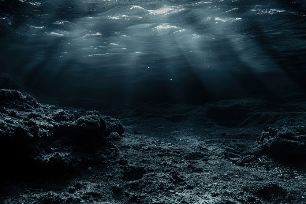 Isolated Rugged Landscape Terrain Underwater | Premium Photo - rawpixel