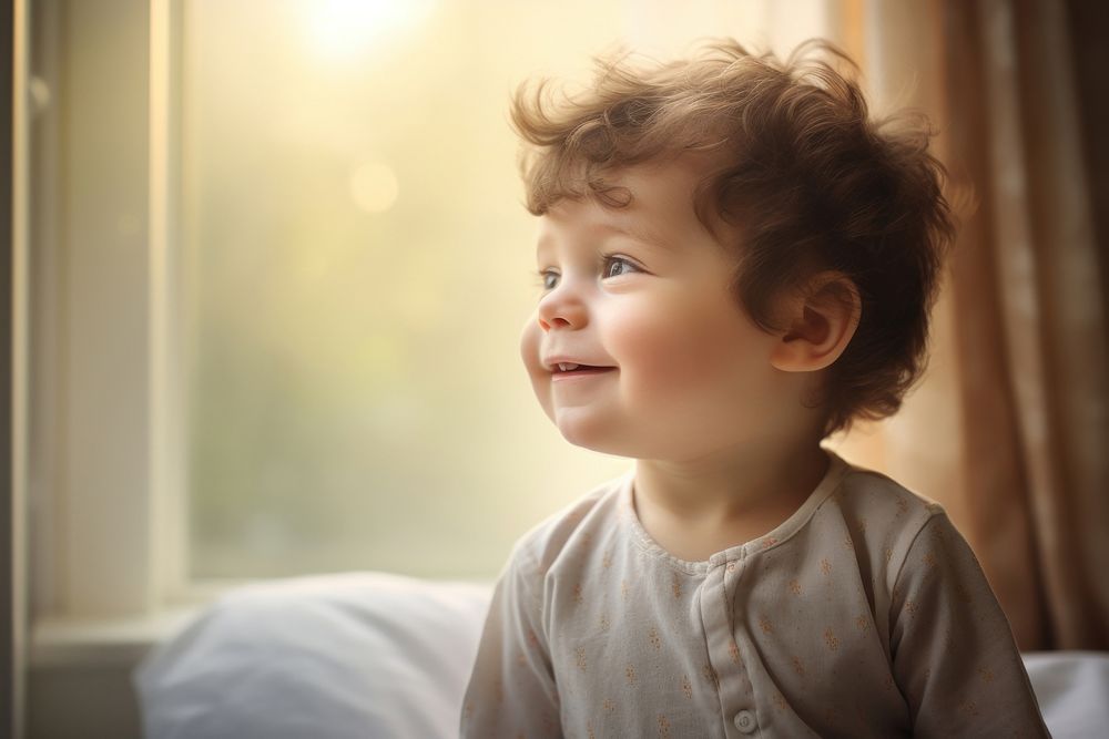 baby special needs portrait contemplation | Free Photo - rawpixel