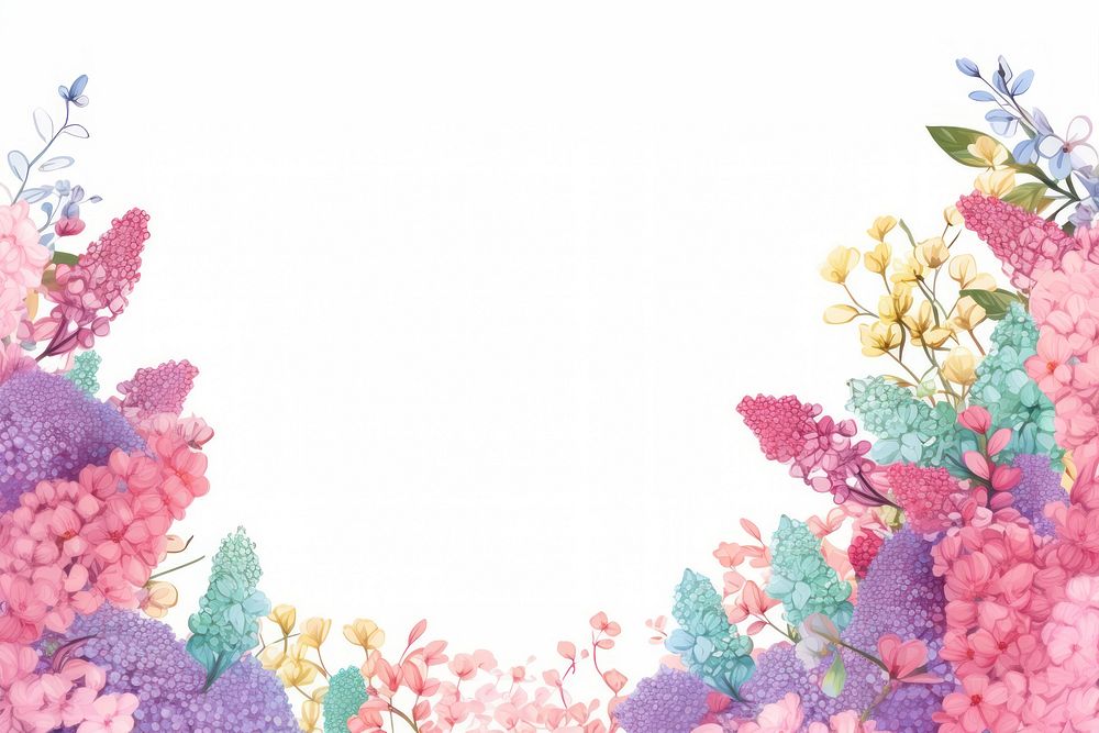 Flower backgrounds pattern plant. | Premium Photo Illustration - rawpixel