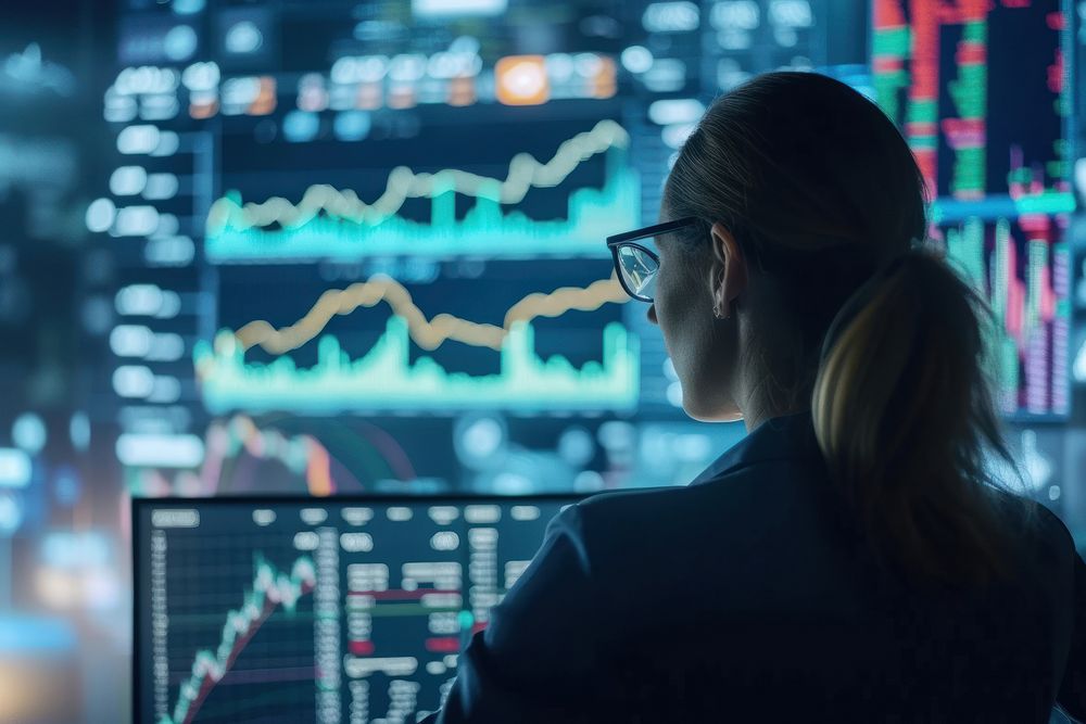 Photography financial expert chart adult | Free Photo - rawpixel