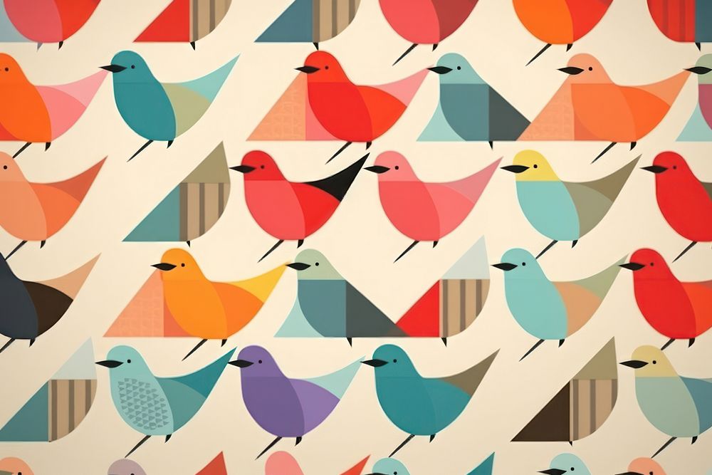 Pattern bird animal art. | Premium Photo Illustration - rawpixel
