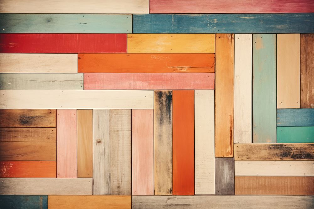 Scrap wood cute pattern architecture | Free Photo Illustration - rawpixel