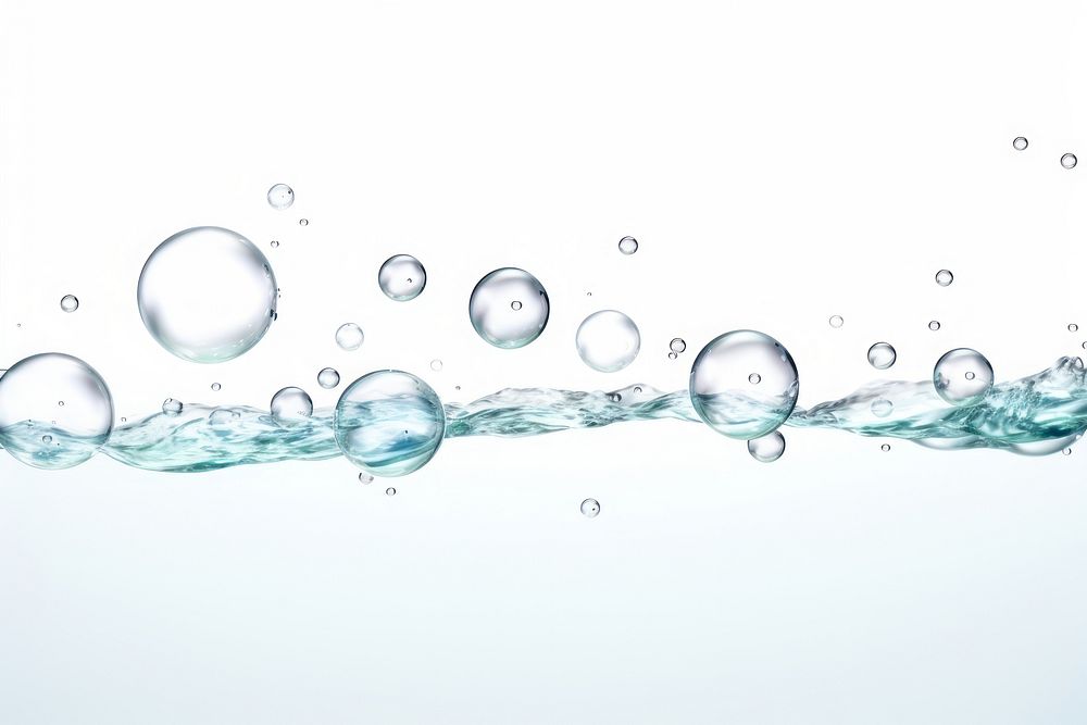 Bubbles backgrounds floating white background. | Premium Photo - rawpixel