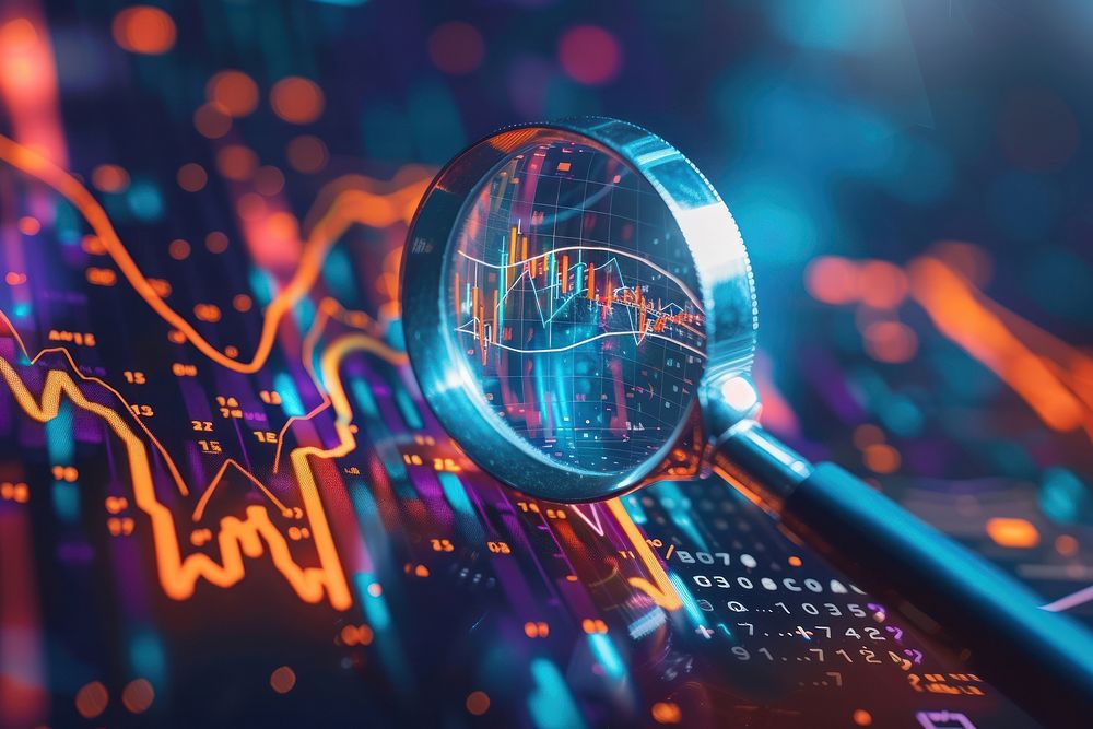 Photo magnifying glass technology futuristic | Premium Photo - rawpixel