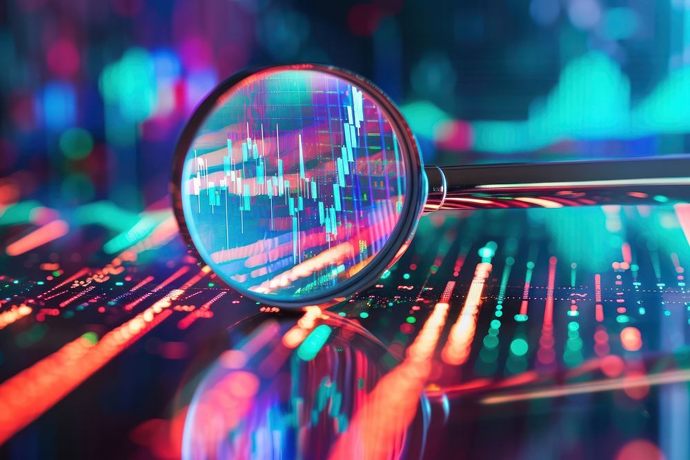 Photo magnifying glass technology reflection | Free Photo - rawpixel