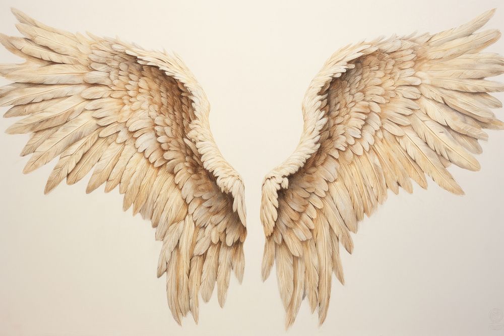 Angel wings bird creativity archangel. | Premium Photo Illustration ...