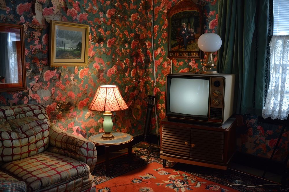 Television television room architecture. | Premium Photo - rawpixel