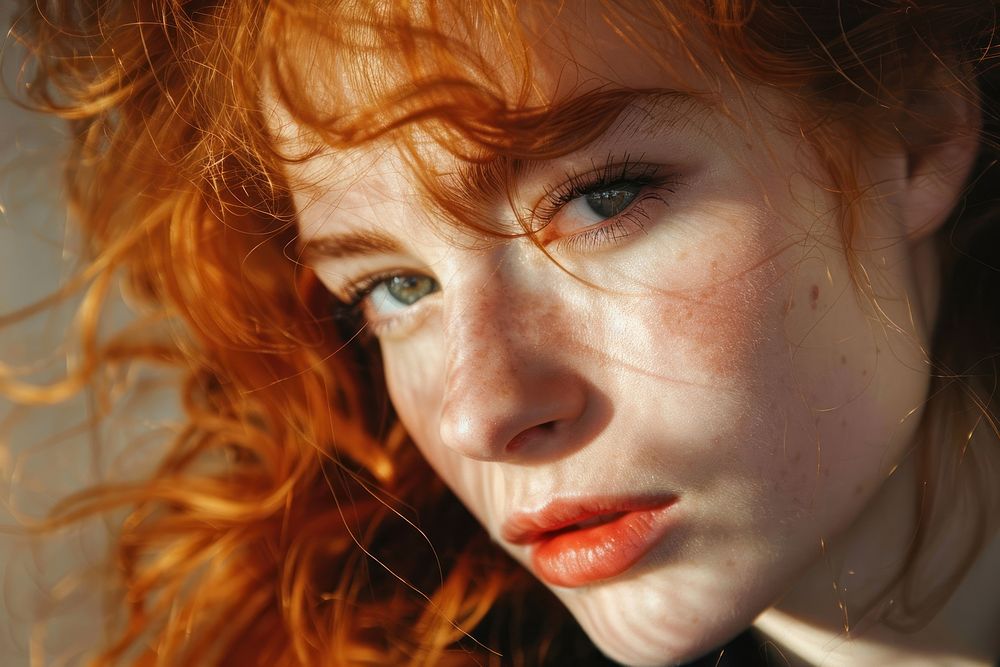 Ginger portrait adult women. | Premium Photo - rawpixel