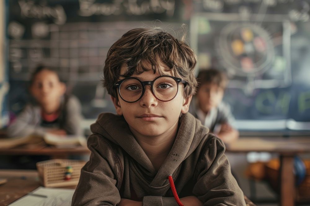 Math glasses classroom portrait. | Free Photo - rawpixel
