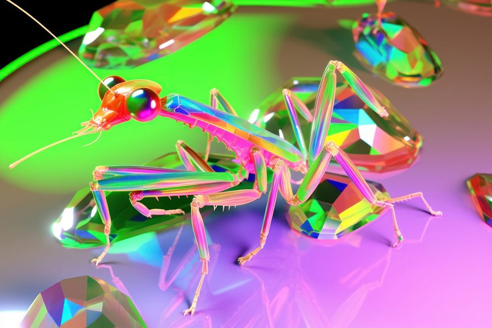 3d model praying mantis animal | Free Photo Illustration - rawpixel