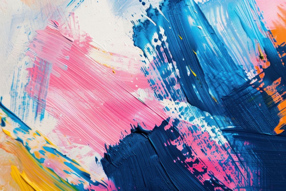 Abstract brush stroke canvas painting | Premium Photo - rawpixel