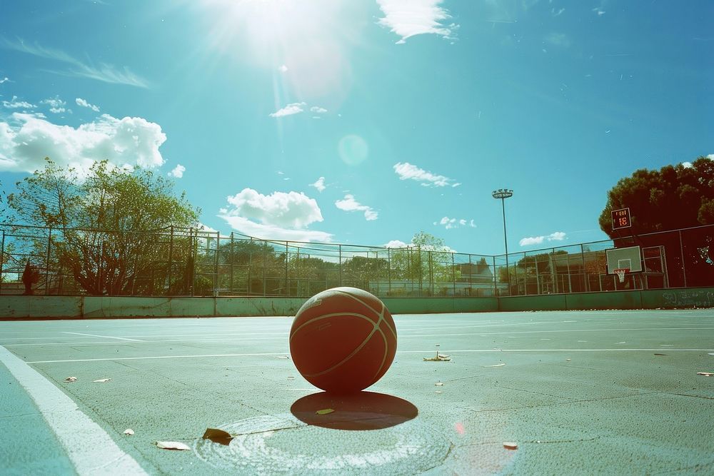 Basketball ball sports architecture reflection. | Premium Photo - rawpixel