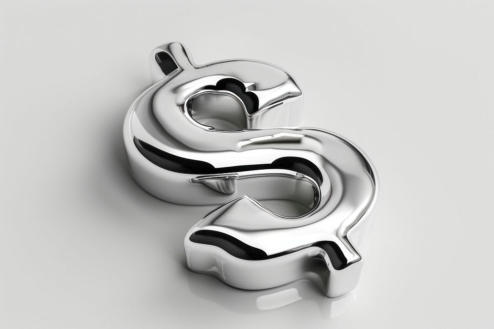 Dollar logo silver transportation accessories | Free Photo Illustration ...