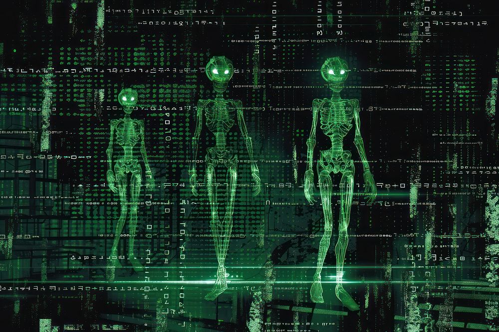 Aliens technology representation electronics. | Premium Photo ...