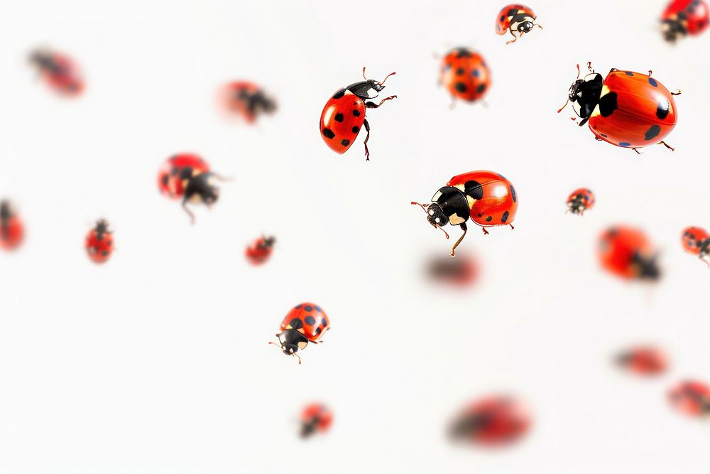 Photo flying ladybugs animal insect | Premium Photo - rawpixel