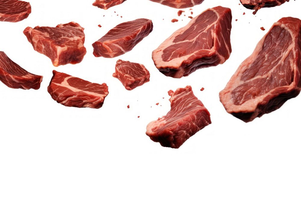 Photo flying steaks meat beef | Free Photo - rawpixel