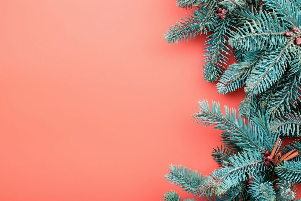 Chirstmas tree border backgrounds christmas | Premium Photo ...