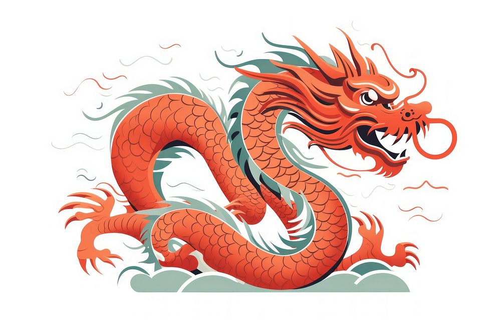 Chinese dragon representation creativity cartoon | Free Photo ...