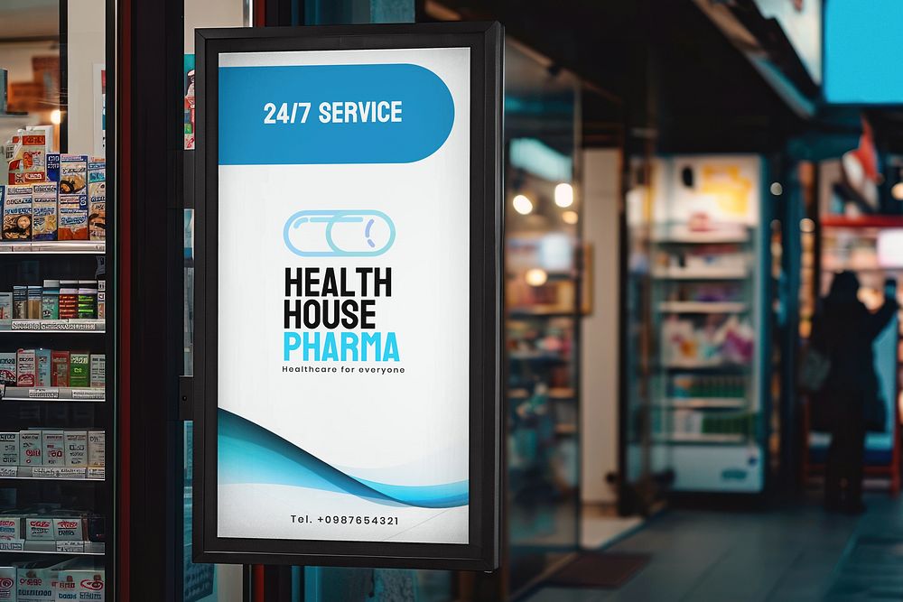 Shop digital ad sign | Premium Photo - rawpixel