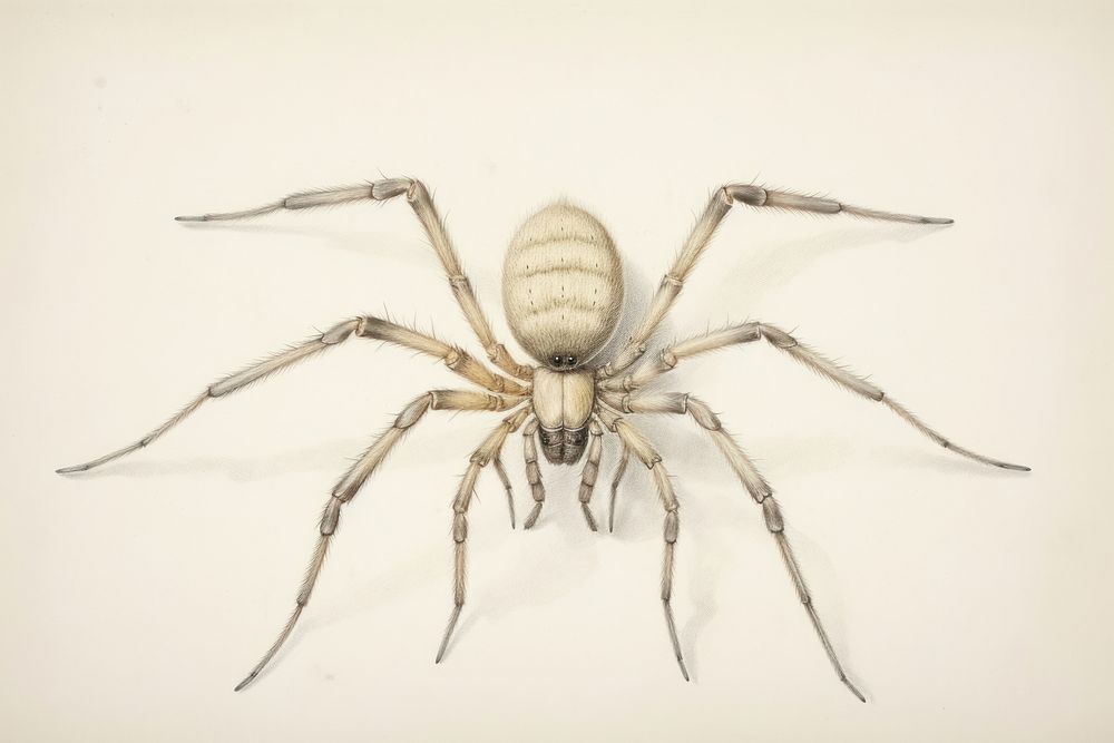 Spider arachnid drawing animal. | Premium Photo Illustration - rawpixel