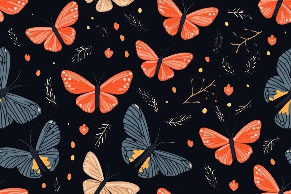 Butterfly background butterfly pattern backgrounds. | Premium Photo Illustration - rawpixel