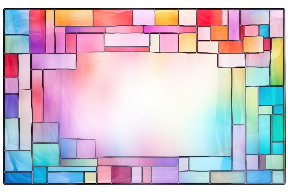 Rainbow backgrounds frame art. | Premium Photo - rawpixel
