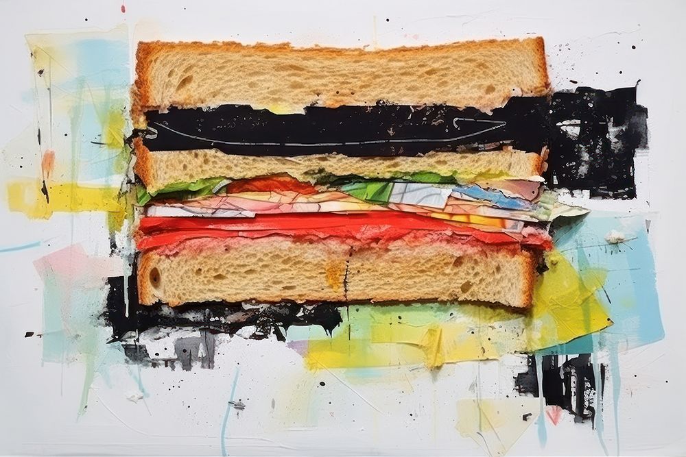 Sandwich sandwich art bread. | Free Photo Illustration - rawpixel