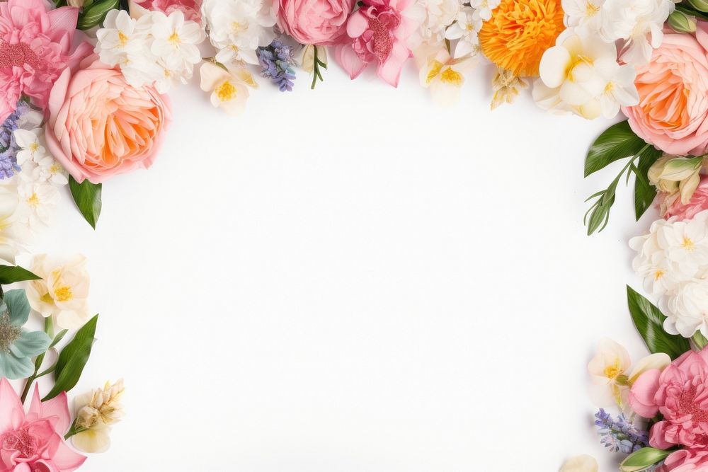 Florist flower frame border backgrounds | Free Photo - rawpixel